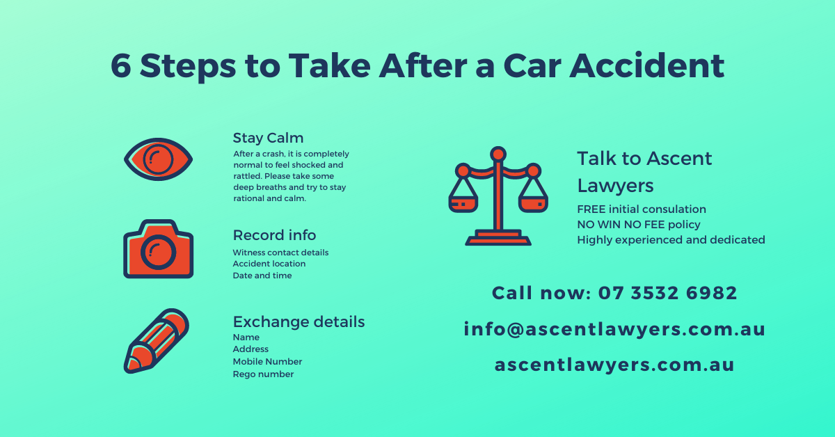 6 Steps to Take After a Car Accident - Ascent Lawyers | 逸升法律